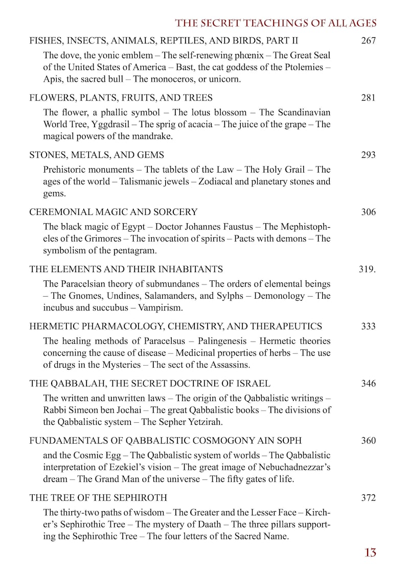 SECRET KNOWLEDGE "the Secret Teachings of All Ages" Manly P. Hall (1928 ...