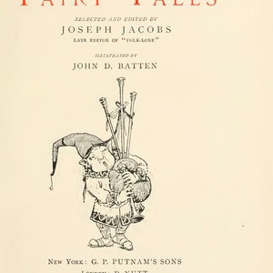 More CELTIC FAIRY TALES -vintage Illustrations Book (1895) Faerie, Fae ...