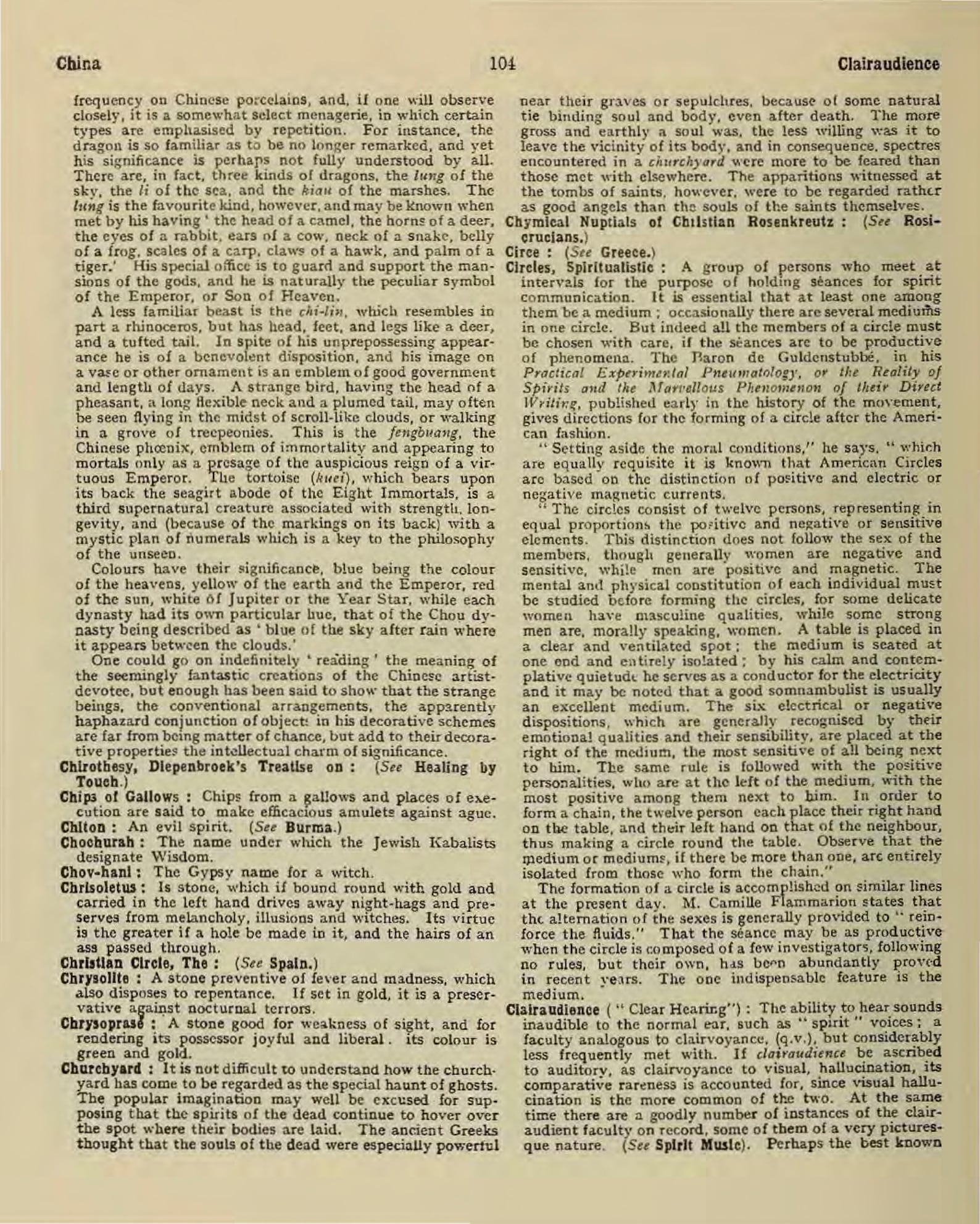 OCCULT ENCYCLOPEDIA an Encyclopaedia of Occultism 1960 483 - Etsy