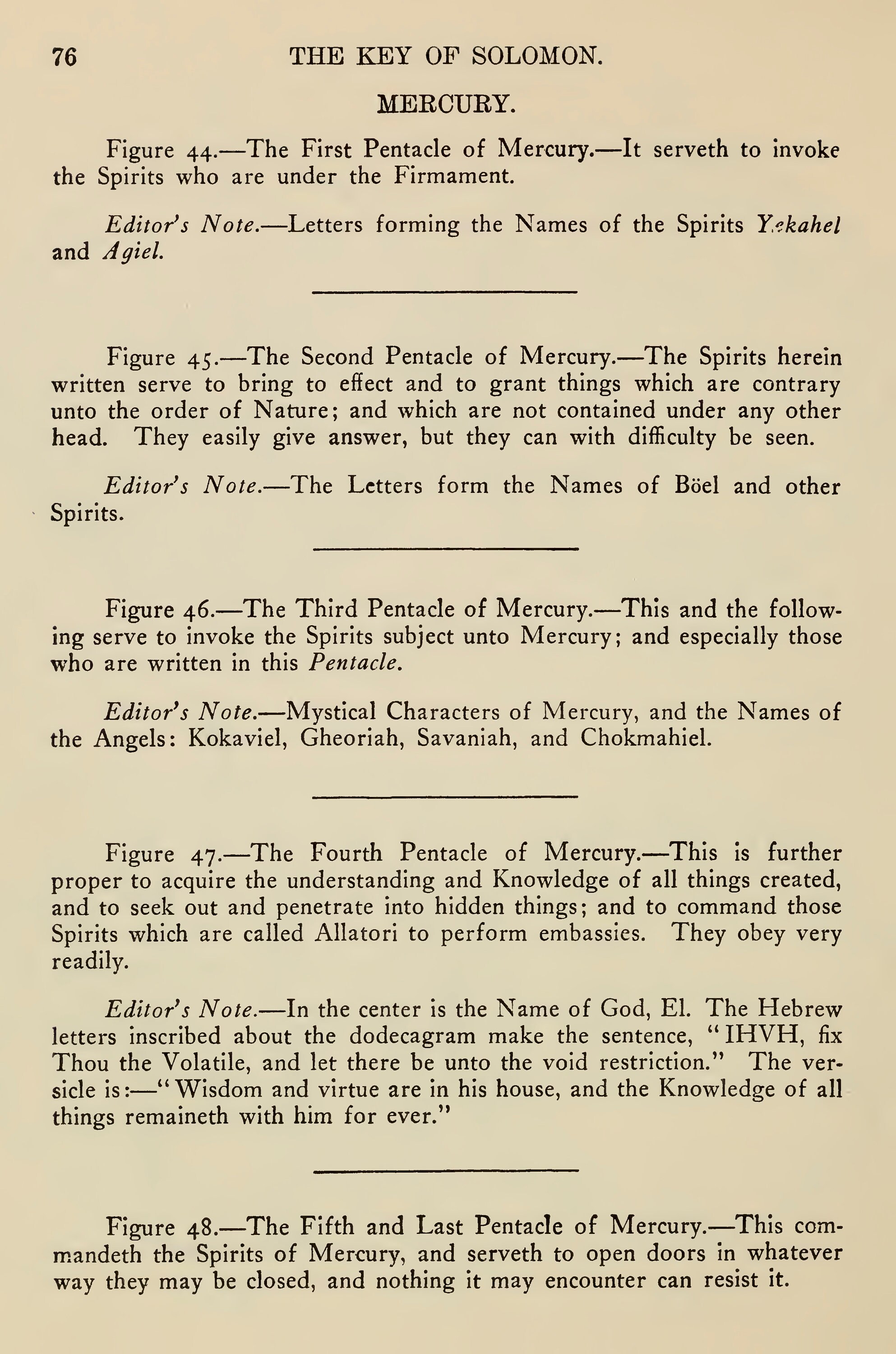 KEY OF SOLOMON Magical Grimoire King Solomon, Solomon Ring, Seal Ring ...