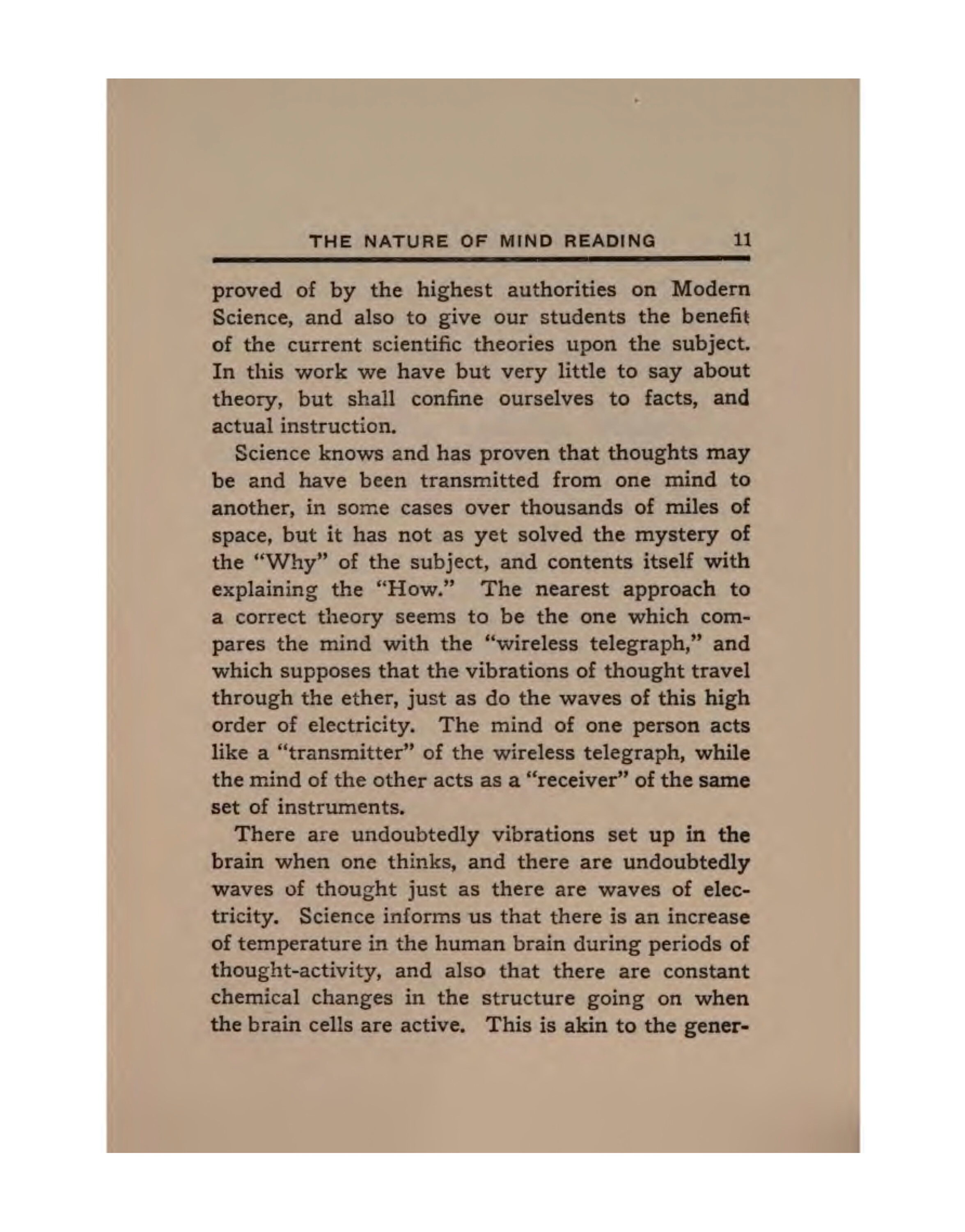 MIND READING Learn Mind Reading Telepathy Thought | Etsy