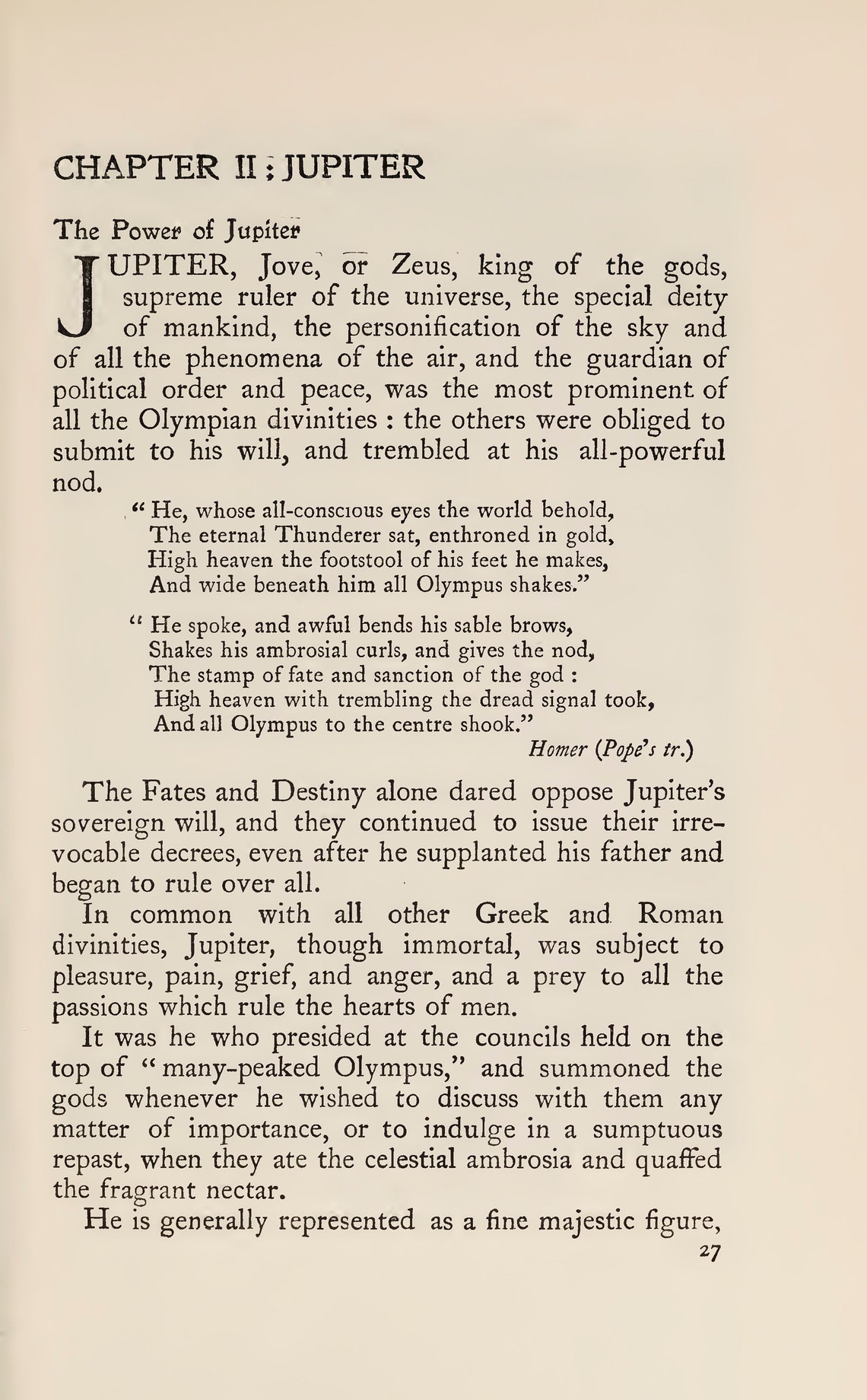 MYTHS GREECE & ROME, Vintage Illustrated Book (1909) Mythology, Legends ...