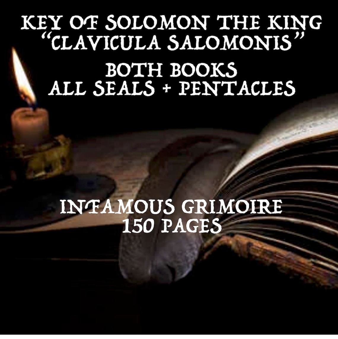 KEY OF SOLOMON Magical Grimoire King Solomon Solomon Ring - Etsy