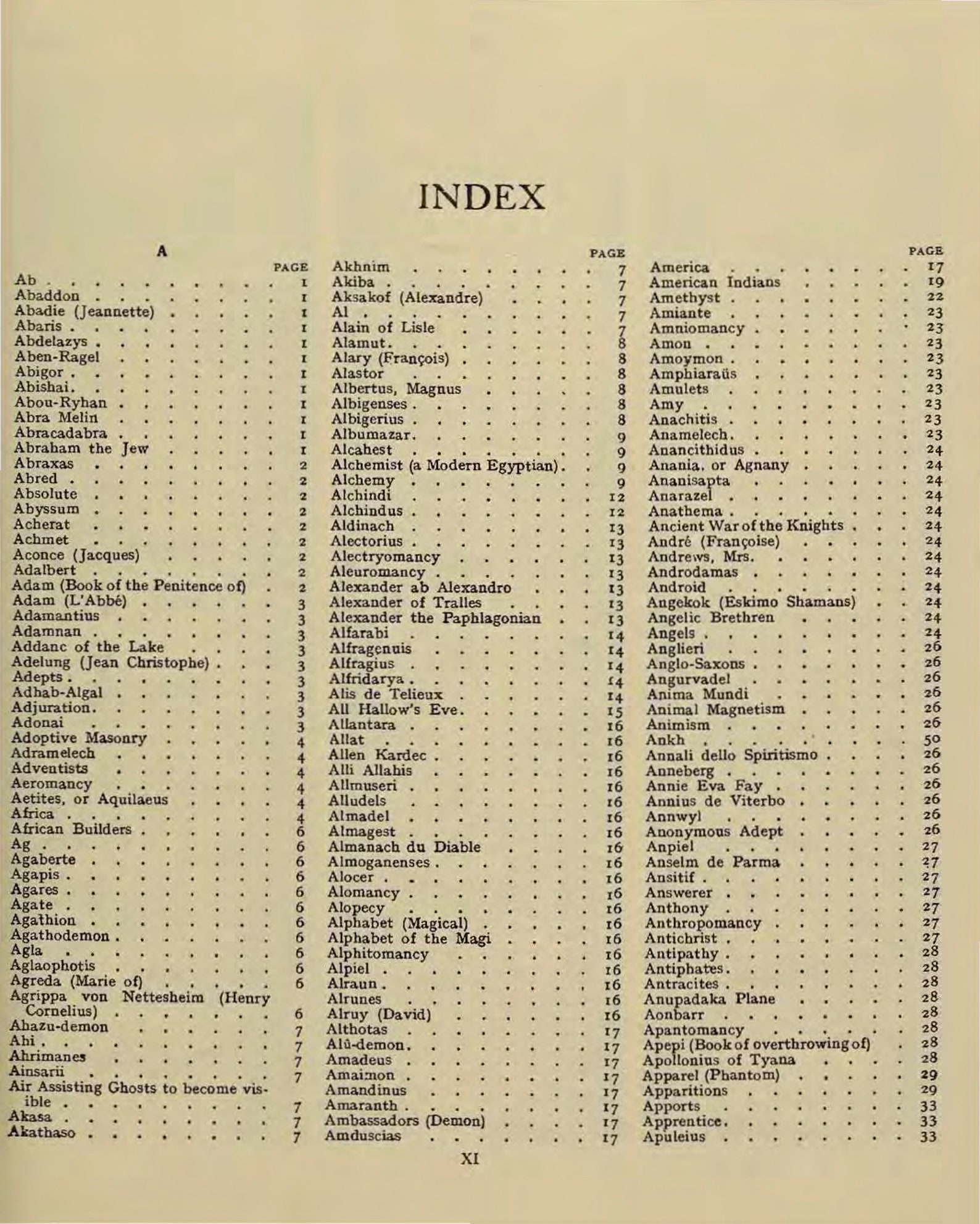 OCCULT ENCYCLOPEDIA an Encyclopaedia of Occultism 1960 483 - Etsy