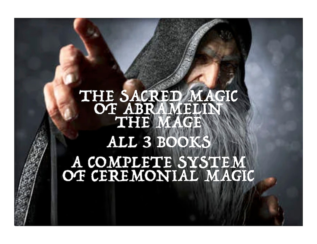 ABRAMELIN THE MAGE - Sacred Ceremonial Magic, Aleister Crowley, Magick ...