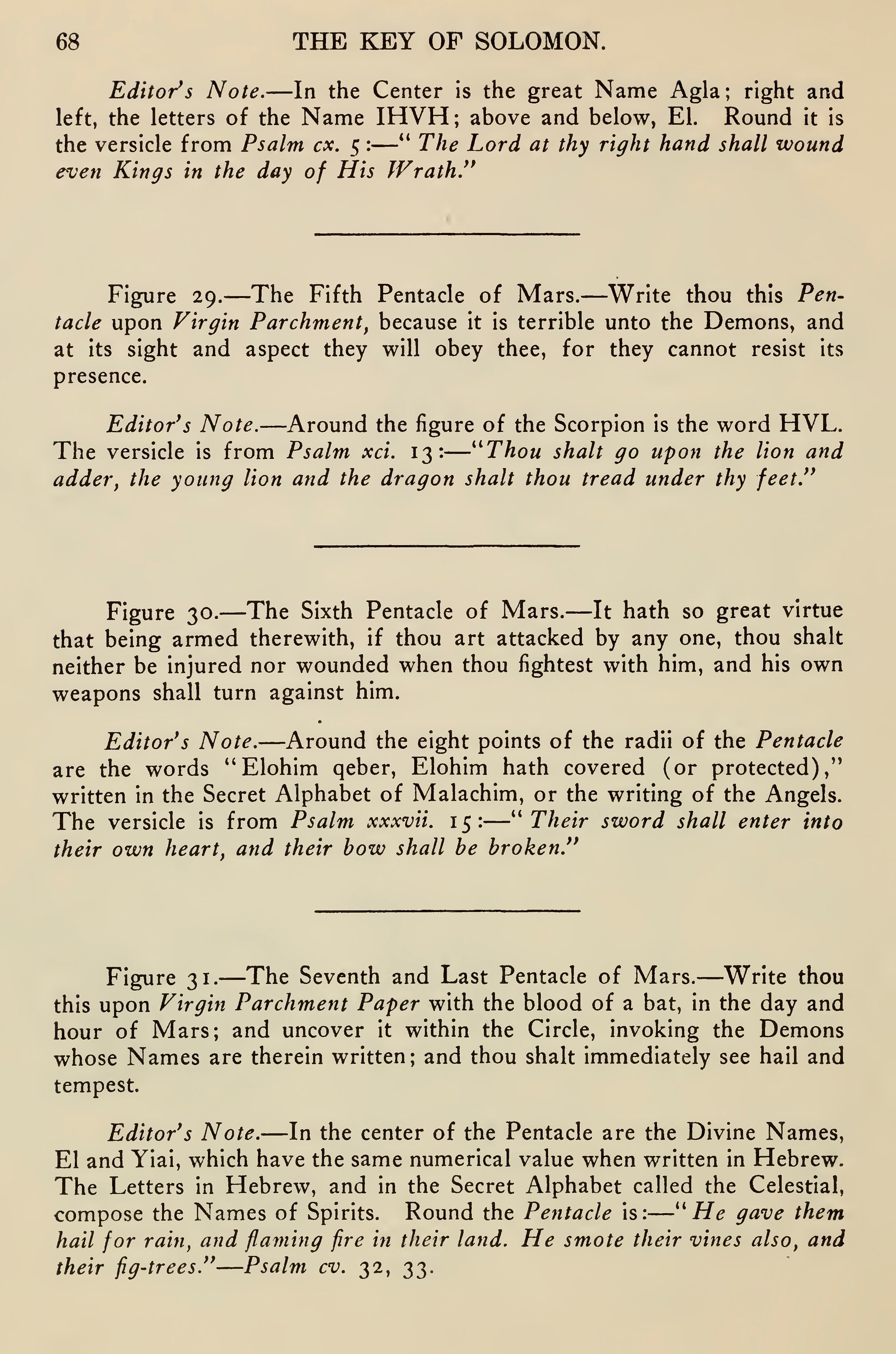 KEY OF SOLOMON Magical Grimoire King Solomon Solomon Ring - Etsy