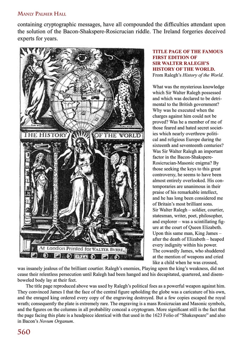 SECRET KNOWLEDGE the Secret Teachings of All Ages - Etsy