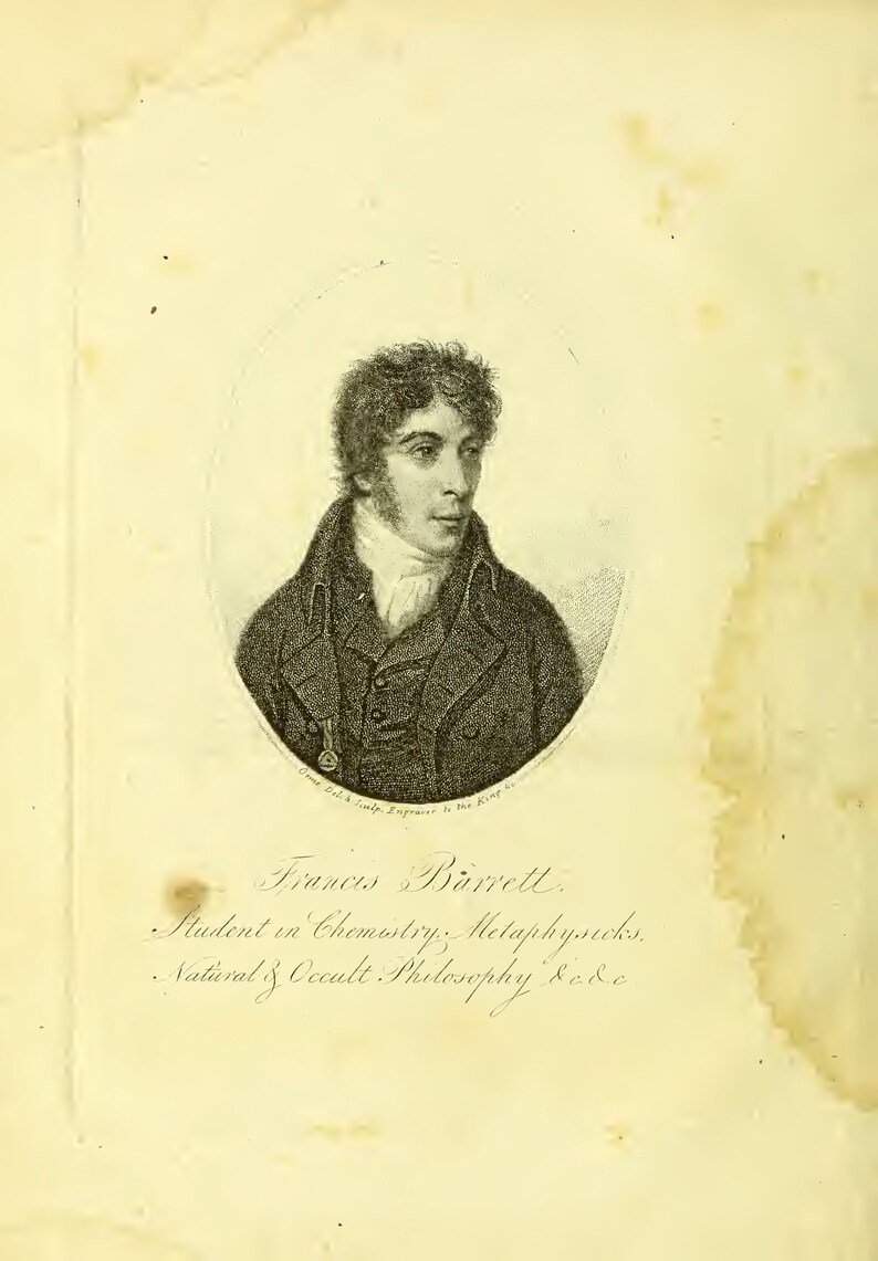 MAGUS CELESTIAL INTELLIGENCER: Francis Barrett (1801) - Grimoire ...