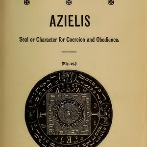 SIXTH & SEVENTH BOOK of Moses, Illustrated, Magical Seals, Sigils ...