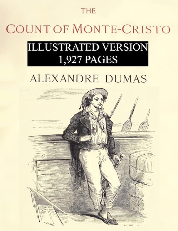 MONTE CRISTO: the Count of Monte Cristo by Alexandre Dumas - Etsy