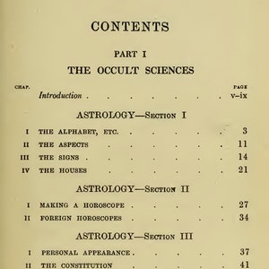 MANUAL OF OCCULTISM: Vintage Book, Magic, Occult, Witchcraft, Astrology ...