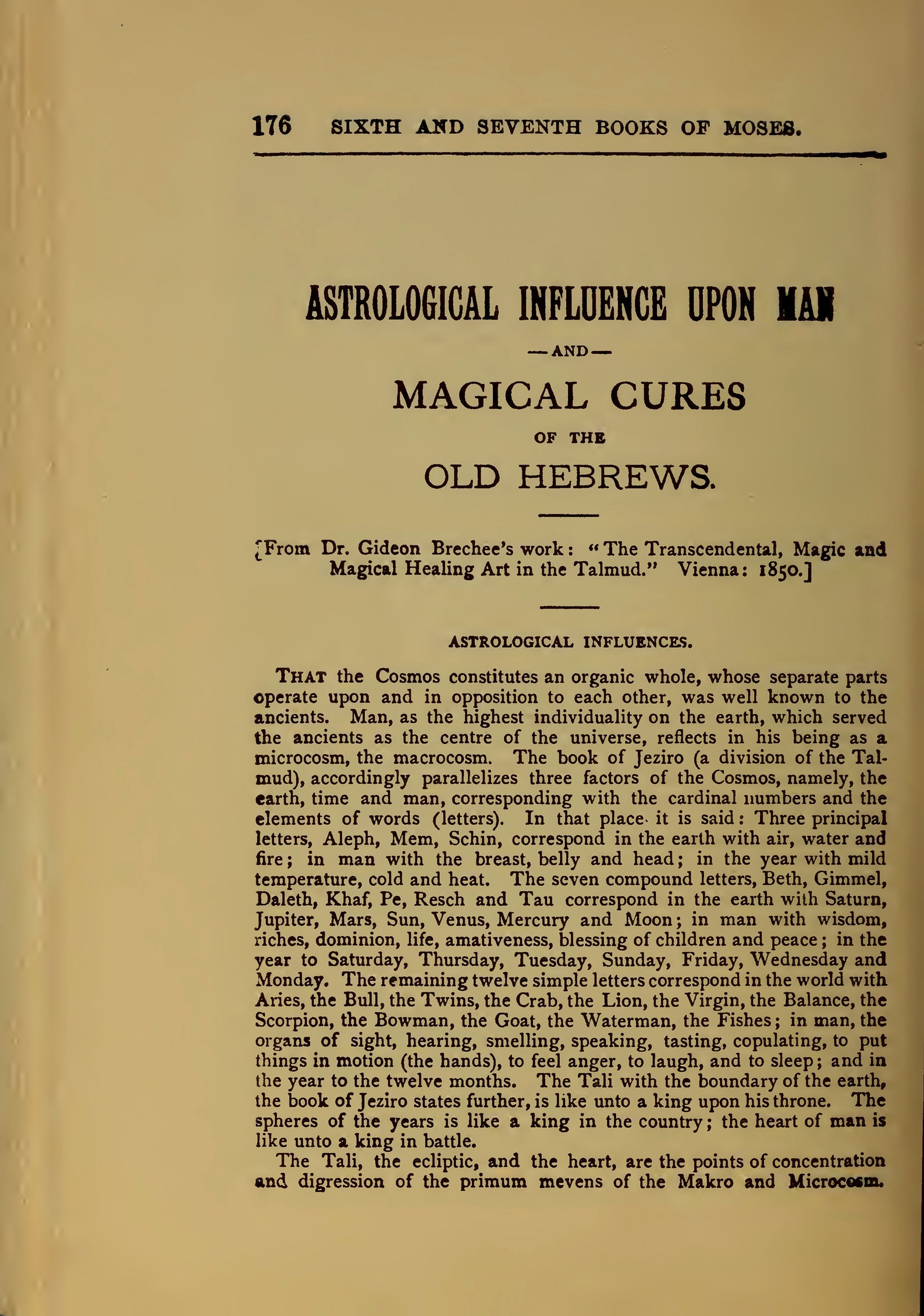 SIXTH & SEVENTH BOOK of Moses, Illustrated, Magical Seals, Sigils ...