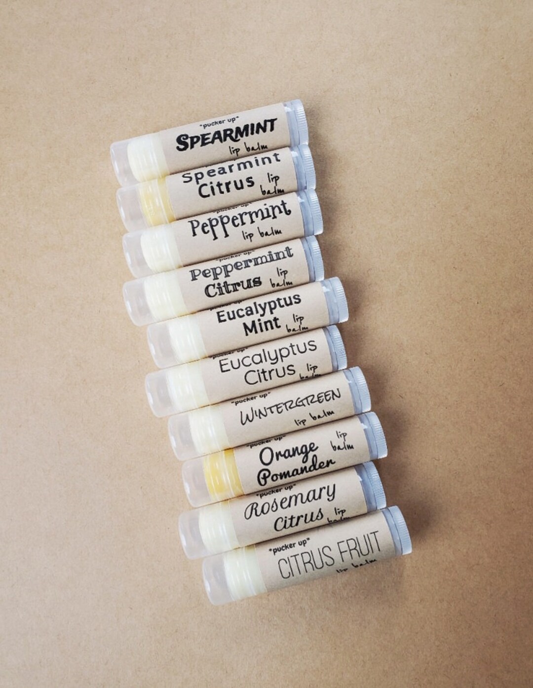 Natural Lip Balm, Healing Lip Moisturizer, Great for Gifts, Essential ...