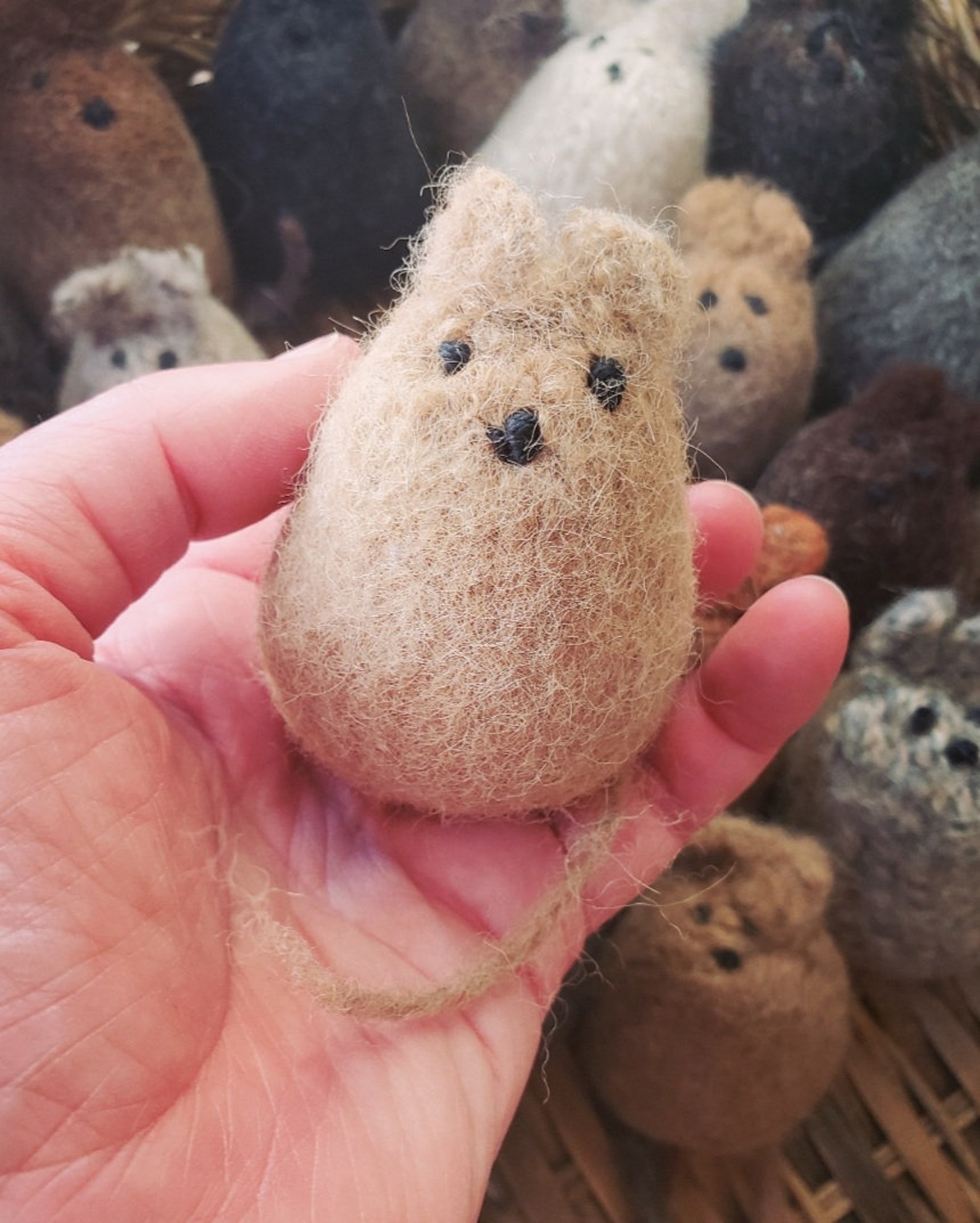 Wool Cat Toy, Toy Mouse, Eco Friendly Pet Supplies, Pet Gifts, Knitted ...