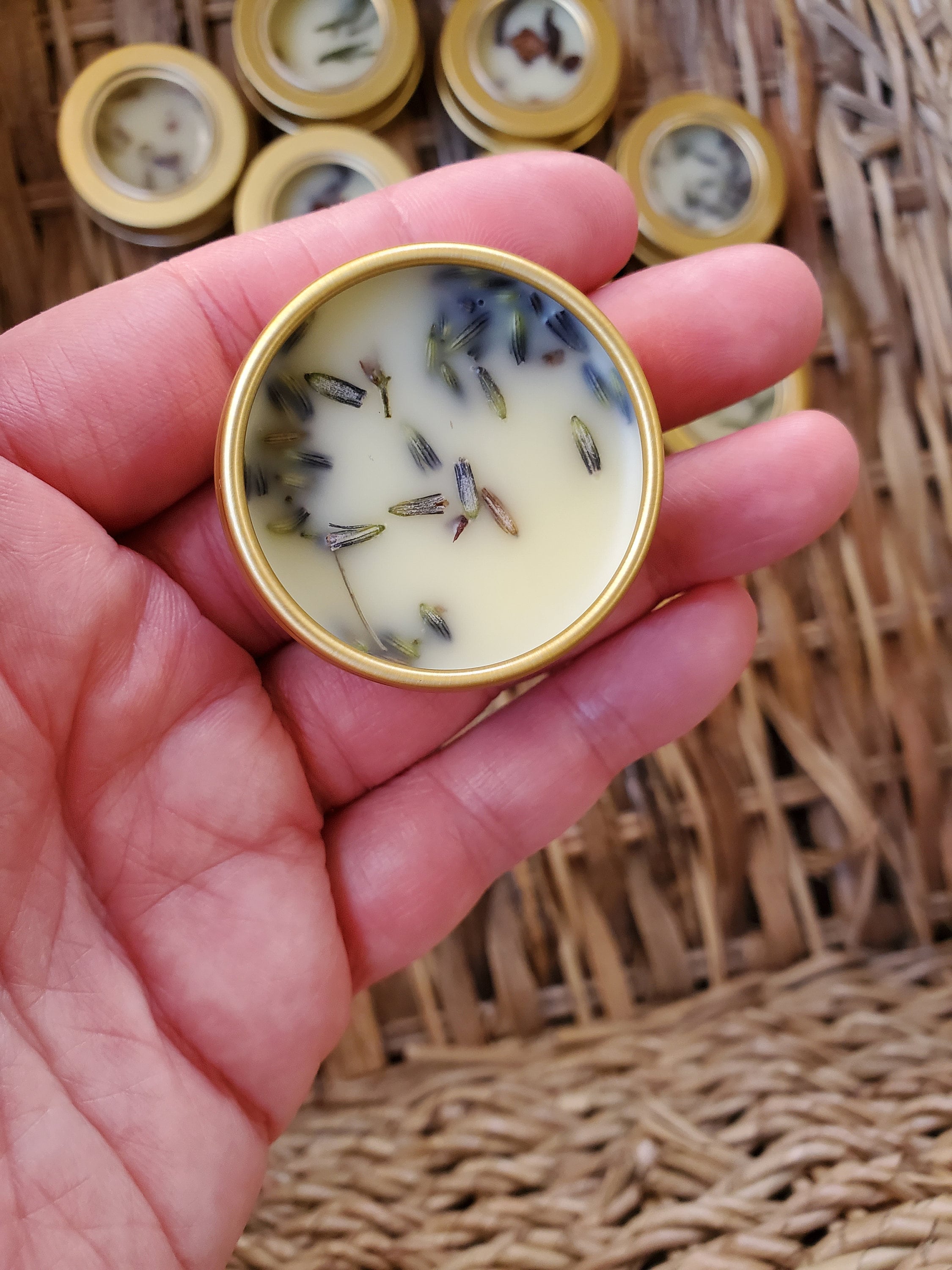 Essential Oil Lip Balm Cottagecore Natural Lip Care Etsy