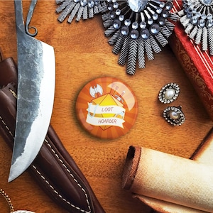 D&D Dishonors Badges | Dungeons and Dragons Inspired Buttons - Etsy