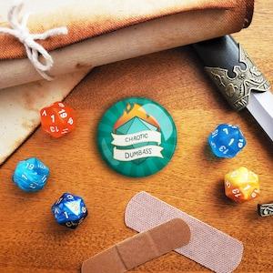 D&D Dishonors Badges | Dungeons and Dragons Inspired Buttons - Etsy