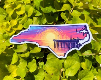 North Carolina Crab Flag Sticker NC State Cup Laptop Boat Cooler Car ...