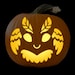 Cute Cryptid Pumpkin Carving Stencils, Printable PDF, Halloween Pumpkin ...