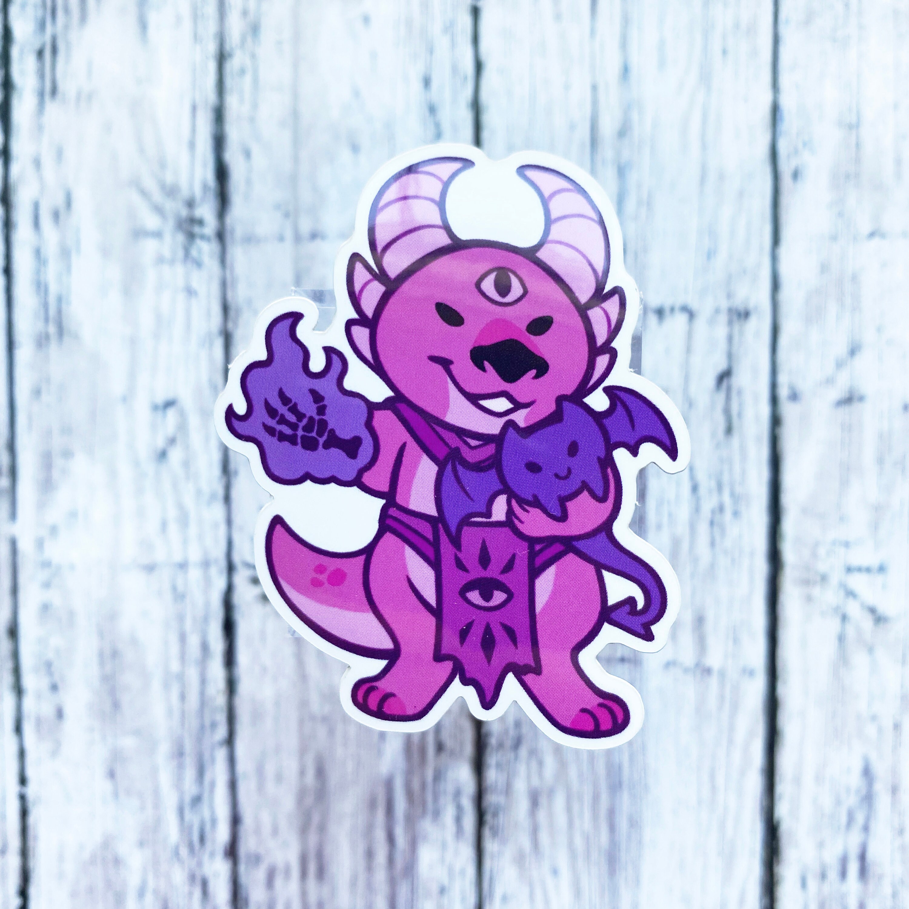 Kobold Warlock Sticker for Laptop, Dnd Decal for Cars, Dnd Sticker ...