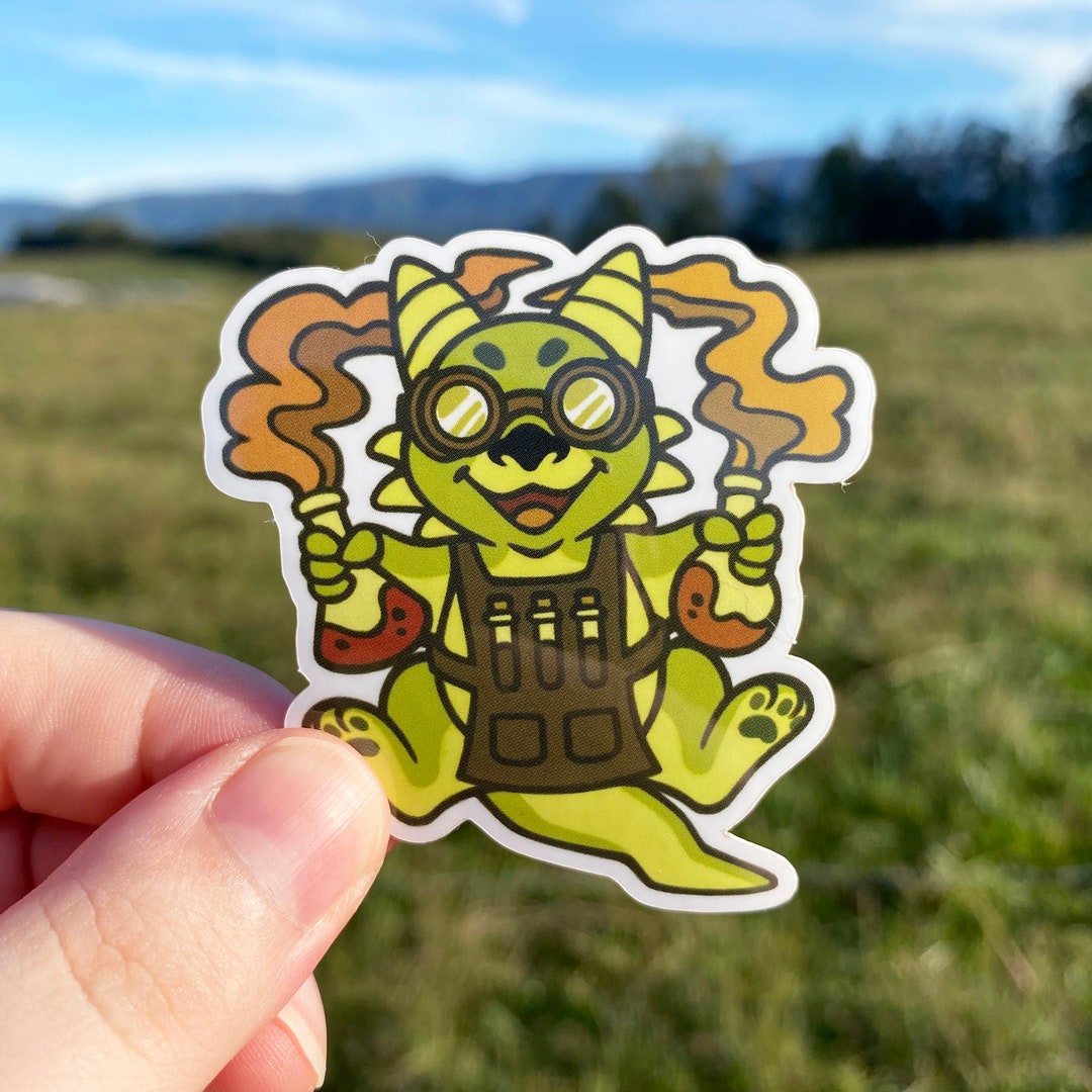 Kobold Alchemist Sticker for Laptop, Dnd Decal for Cars, Dnd Sticker ...