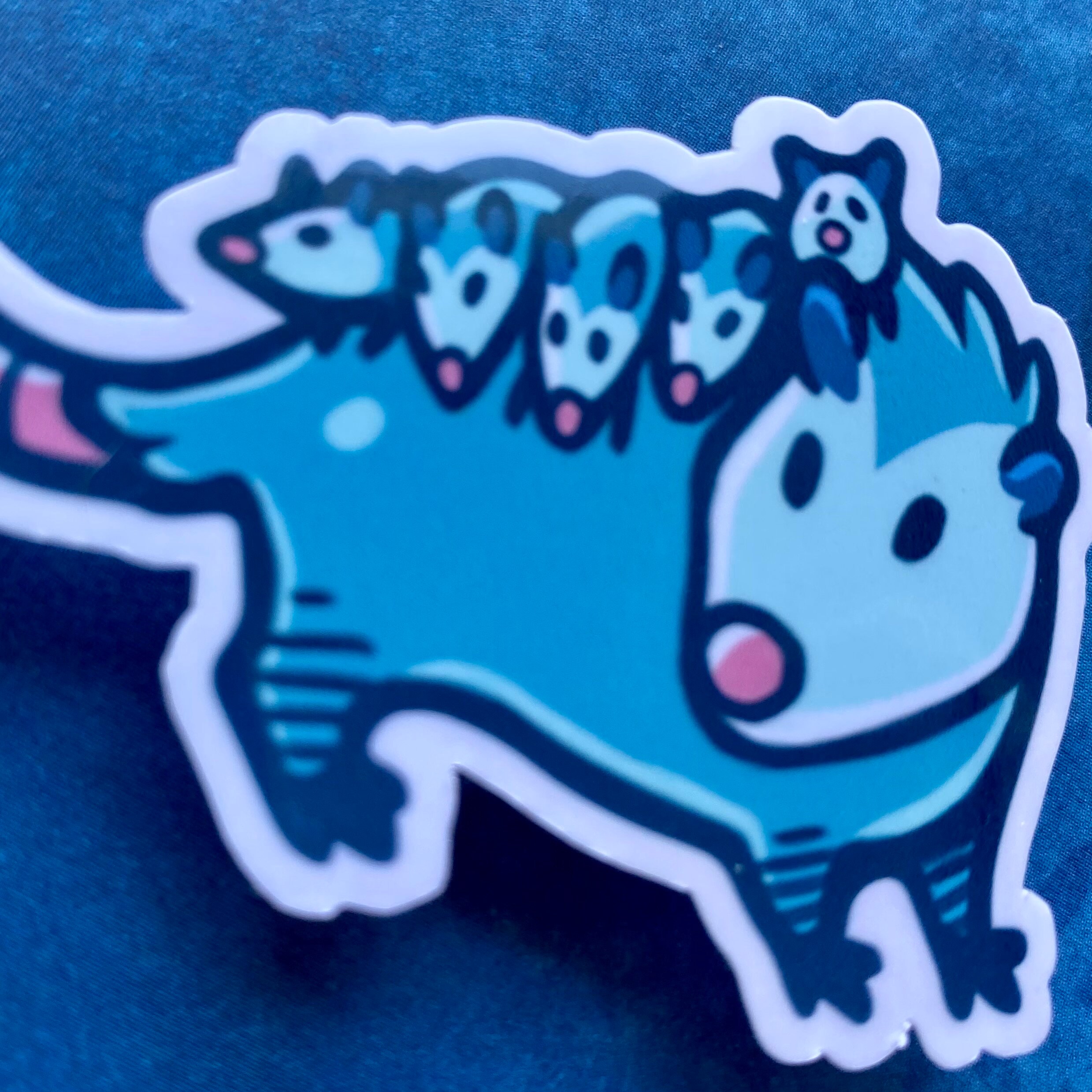 Cute Possum Sticker, Baby Possum Sticker, Opossum Gifts, Possum Gifts ...