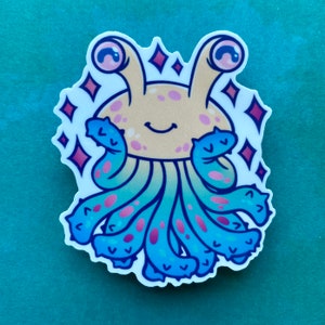 Flumph Dnd Sticker for Laptop, Dnd Monster Art, Waterproof Vinyl ...