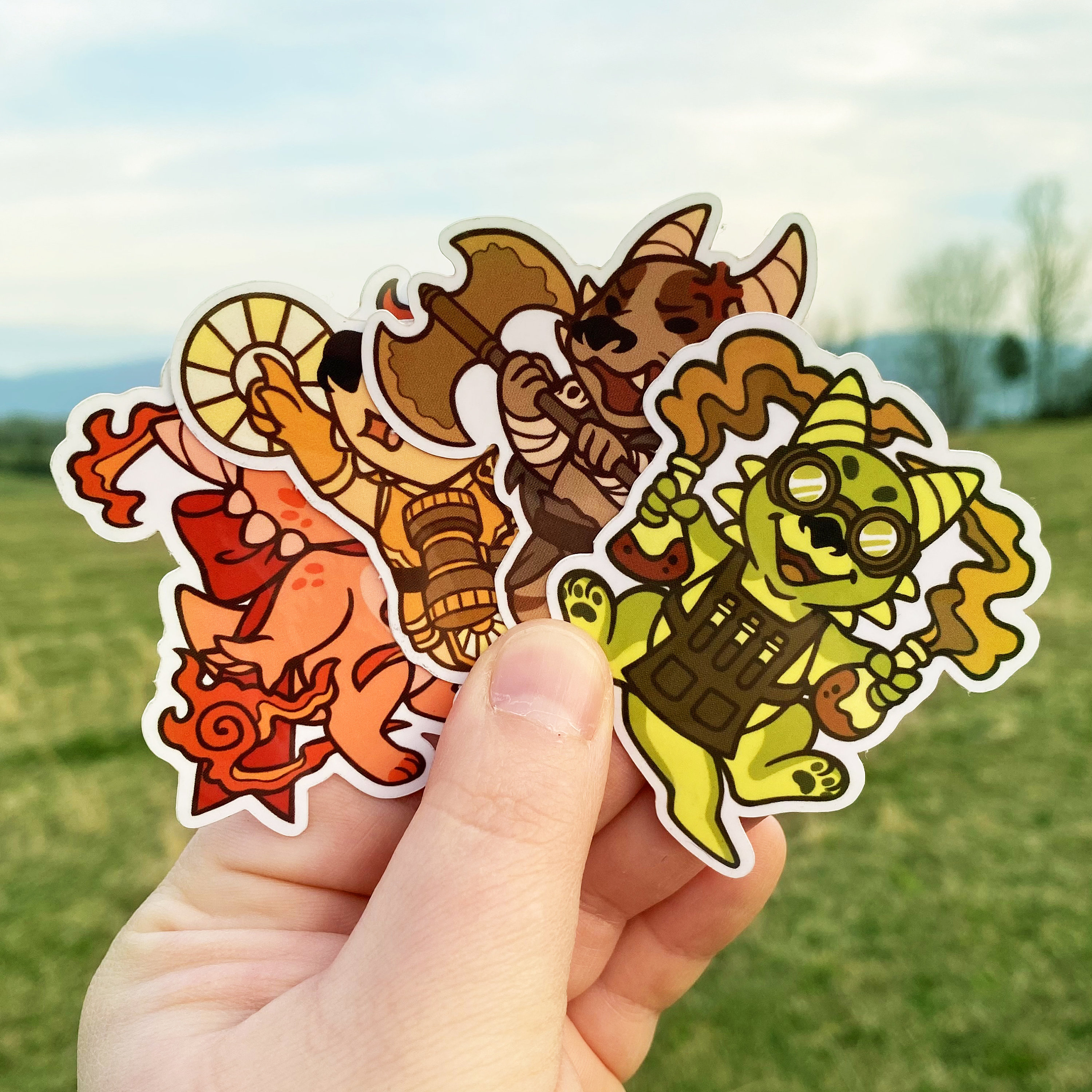 Kobold Sticker Set for Laptop Cute Dnd Sticker Dnd Sticker - Etsy Australia