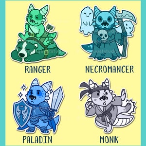 Kobold Sticker Set for Laptop, Cute Dnd Sticker, Dnd Sticker Set ...