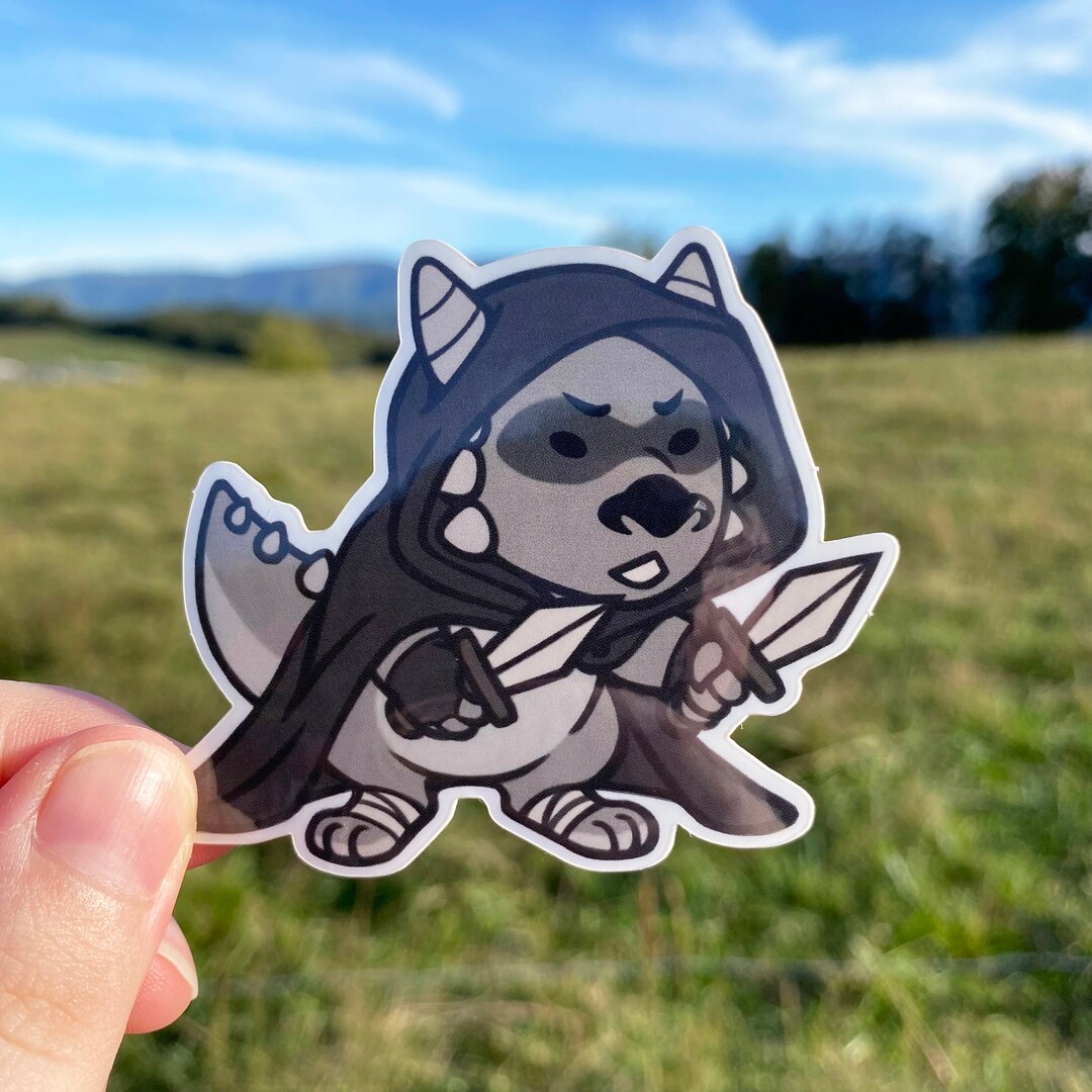 Kobold Rogue Sticker for Laptop, Cute Dnd Stickers, Dnd Sticker Set ...