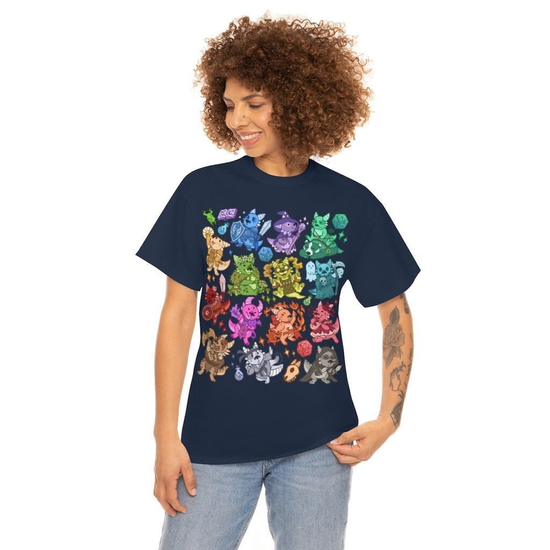 Kobold Dnd Shirt Rainbow, Cute Kobold, Dungeons and Dragons Shirt ...