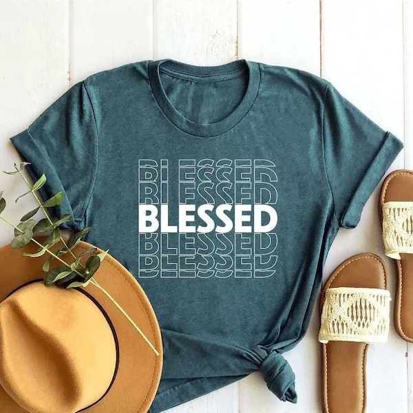 Blessed Shirt - Etsy