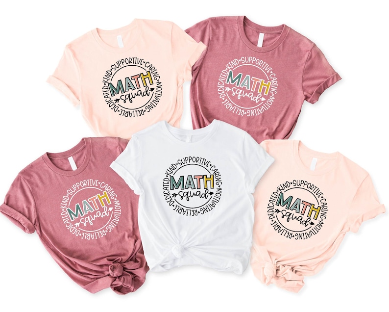 Math Squad Shirt, Math Teacher Shirt, Math Teacher Gift, Math Team ...