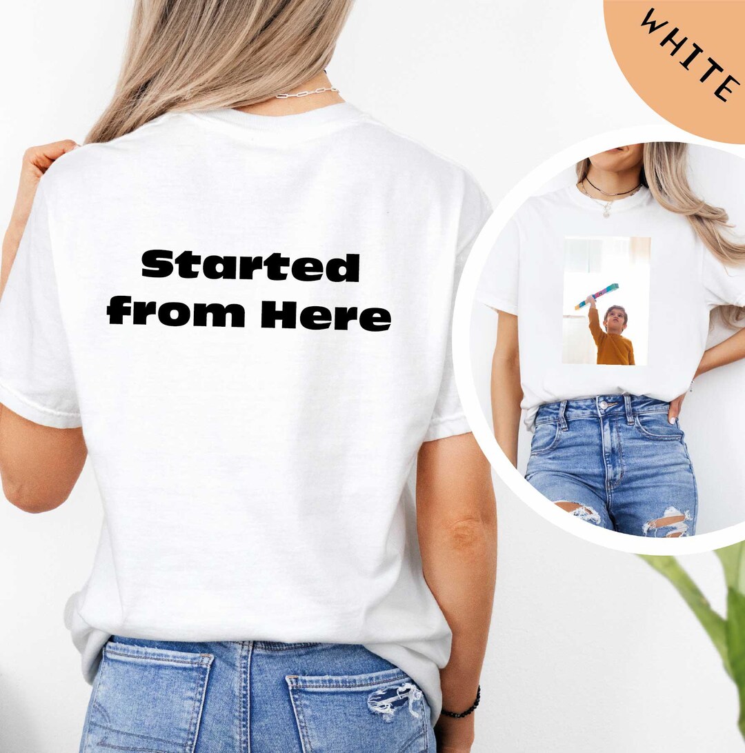 Custom Front and Back Shirt, Custom Shirt, Custom Printing, Custom Text ...