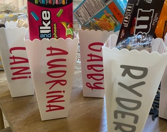Personalized Popcorn Bucket - Etsy