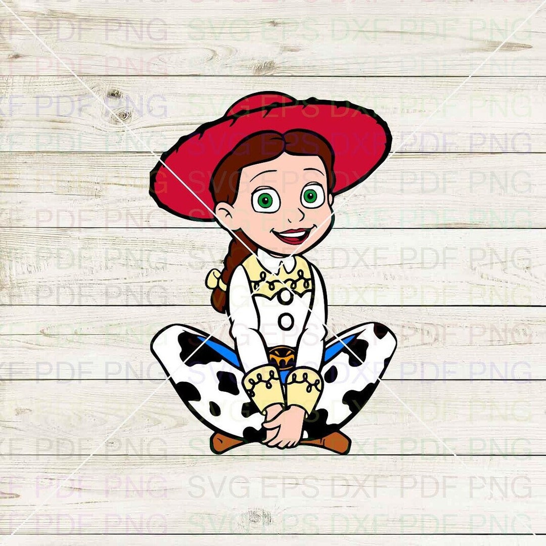 Jessie_toy_story_023 Svg Dxf Eps Pdf Png, Cricut, Cutting File, Vector ...