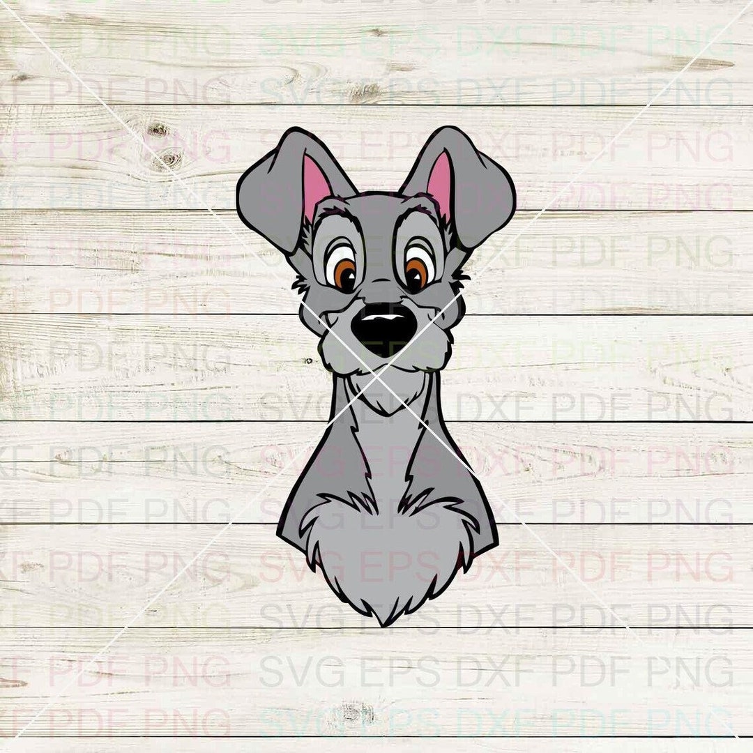 Lady_and_the_tramp_008 Svg Dxf Eps Pdf Png, Cricut, Cutting File ...
