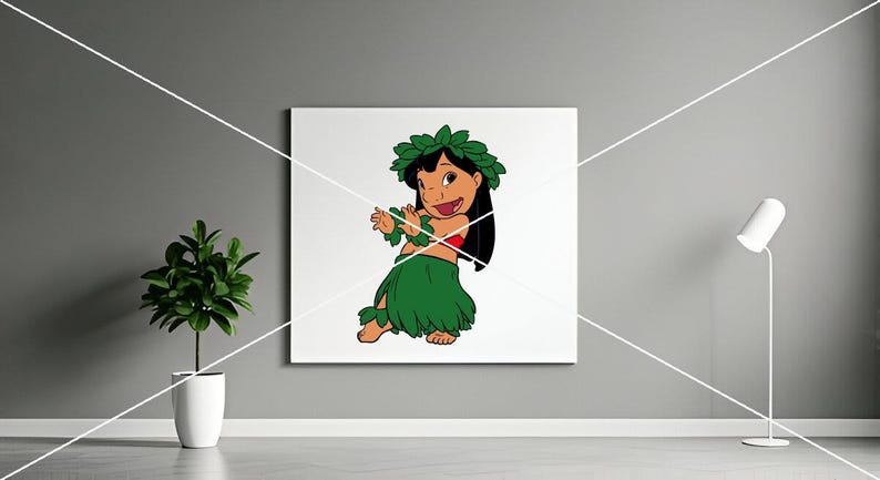 Lilo_hula_dancing_lilo_and_stitch_030 Svg Dxf Eps Pdf Png, Cricut ...