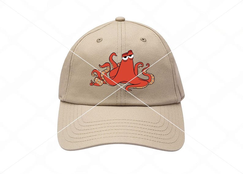 Hank_the_octopus_finding_nemo_015 Svg Dxf Eps Pdf Png, Cricut, Cutting ...