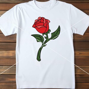 Enchanted_rose_beauty_and_the_beast_057 Svg Dxf Eps Pdf Png, Cricut ...