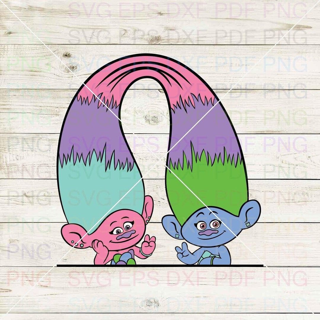 Troll_018 Svg Dxf Eps Pdf Png, Cricut, Cutting File, Vector, Clipart ...