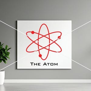 The_atom Svg Dxf Eps Pdf Png, Cricut, Cutting File, Vector, Clipart ...
