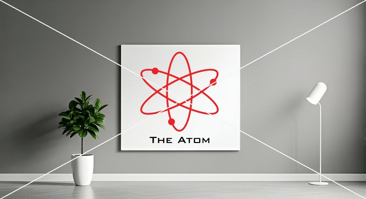 The_atom Svg Dxf Eps Pdf Png, Cricut, Cutting File, Vector, Clipart ...