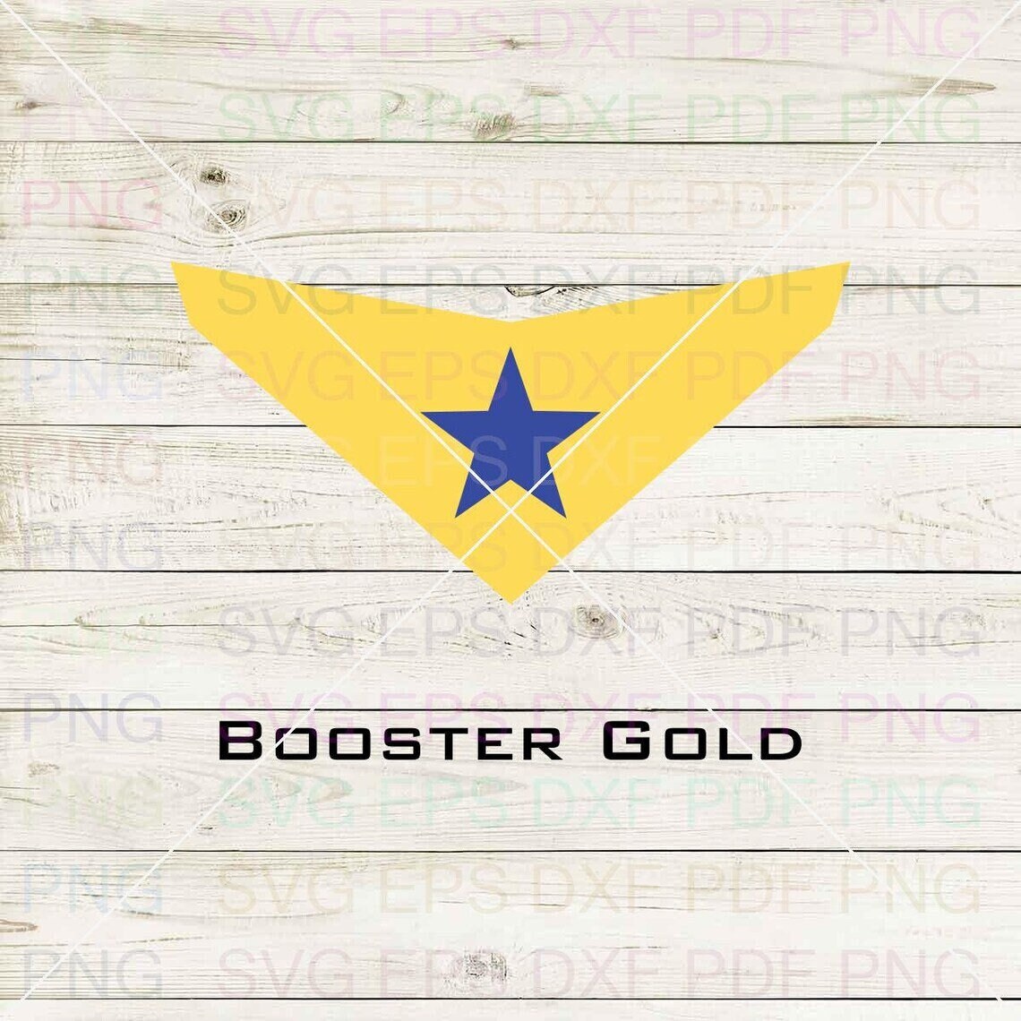Booster_gold Svg Dxf Eps Pdf Png, Cricut, Cutting File, Vector, Clipart ...