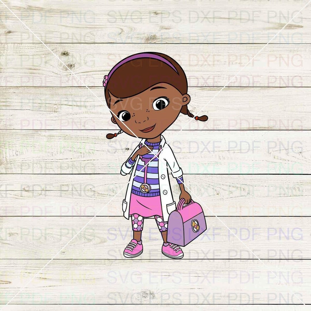 Doc_dottie_mcstuffins_006 Svg Dxf Eps Pdf Png, Cricut, Cutting File ...