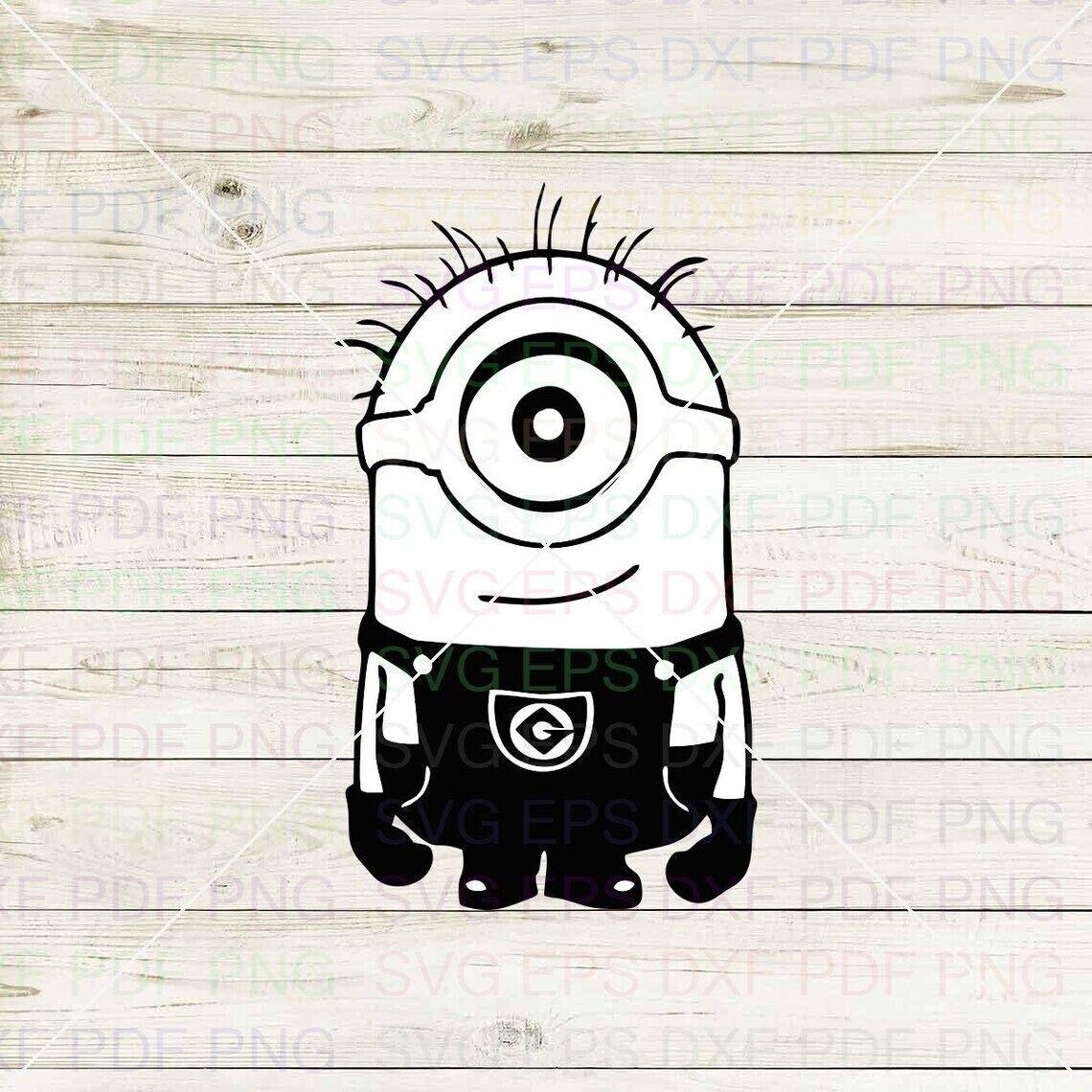 Minions_028 Svg Dxf Eps Pdf Png, Cricut, Cutting File, Vector, Clipart ...