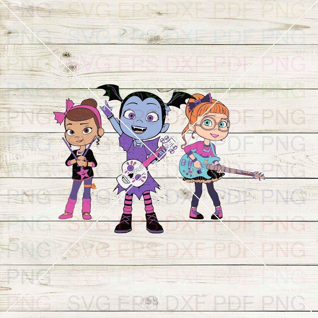 Vampirina_friends_021 Svg Dxf Eps Pdf Png, Cricut, Cutting File, Vector ...