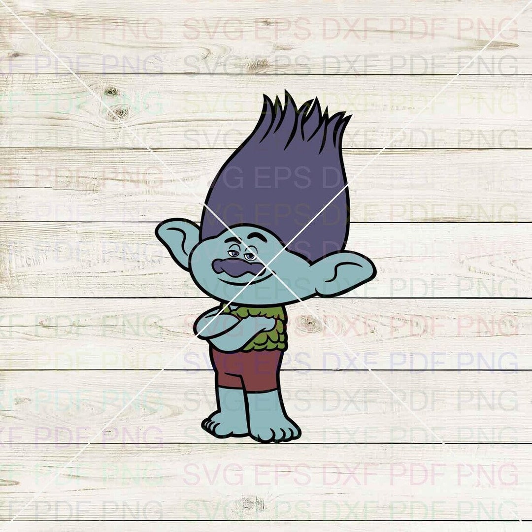 Troll_025 Svg Dxf Eps Pdf Png, Cricut, Cutting File, Vector, Clipart ...