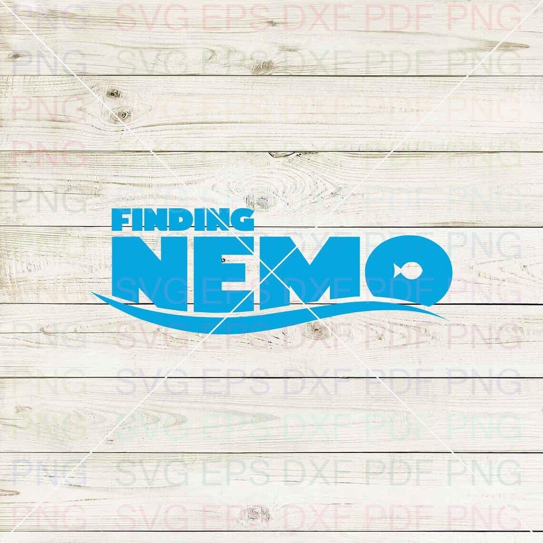 Finding_nemo_014 Svg Dxf Eps Pdf Png, Cricut, Cutting File, Vector ...
