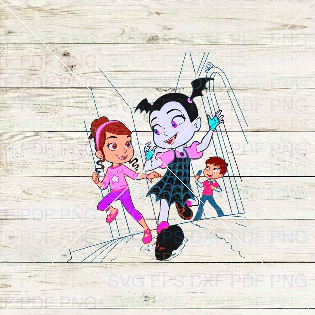 Vampirina_friends_020 Svg Dxf Eps Pdf Png, Cricut, Cutting File, Vector ...
